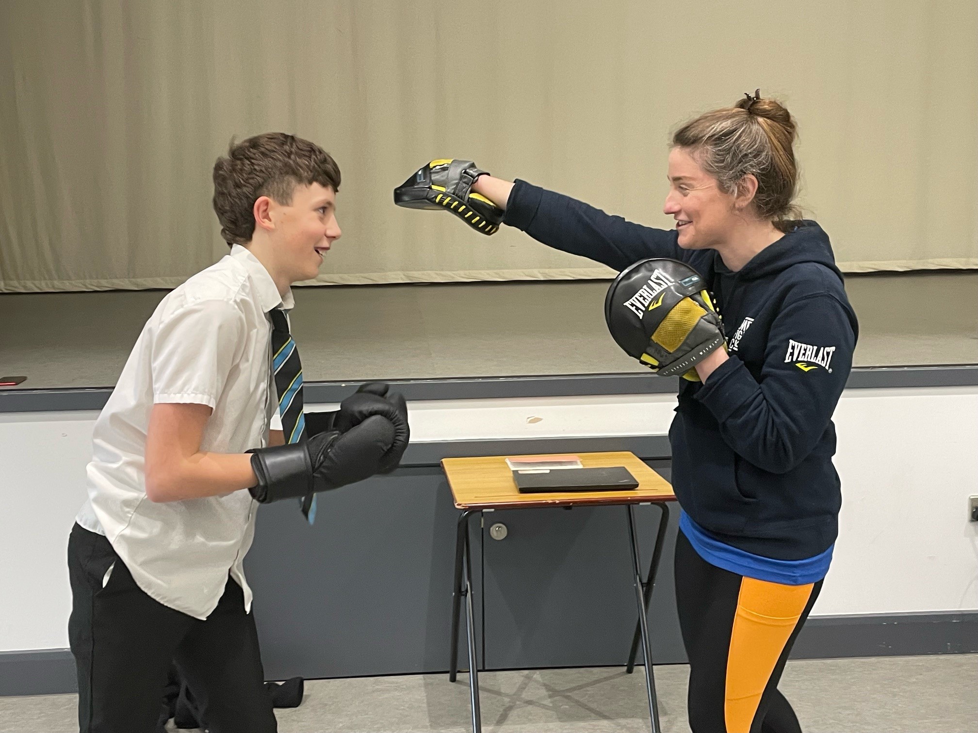 Boxing therapy a hit with young people | Gwent Police and Crime ...